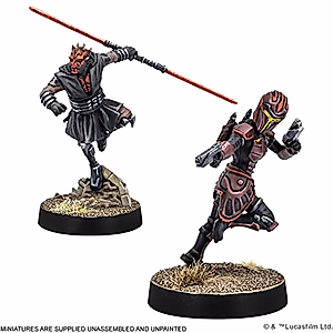 Star Wars: Legion Shadow Collective Mercenary Starter Set - Tabletop Miniatures Game, Strategy Game for Kids and Adults, Ages 14+, 2 Players, 3 Hour Playtime, Made by Atomic Mass Games
