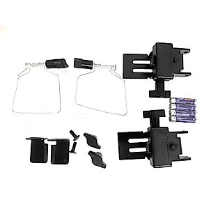 Bauer Bench grinder eye shield glass and brackets 2 sets(OEM) Replacement with Built- in LED lights-2021