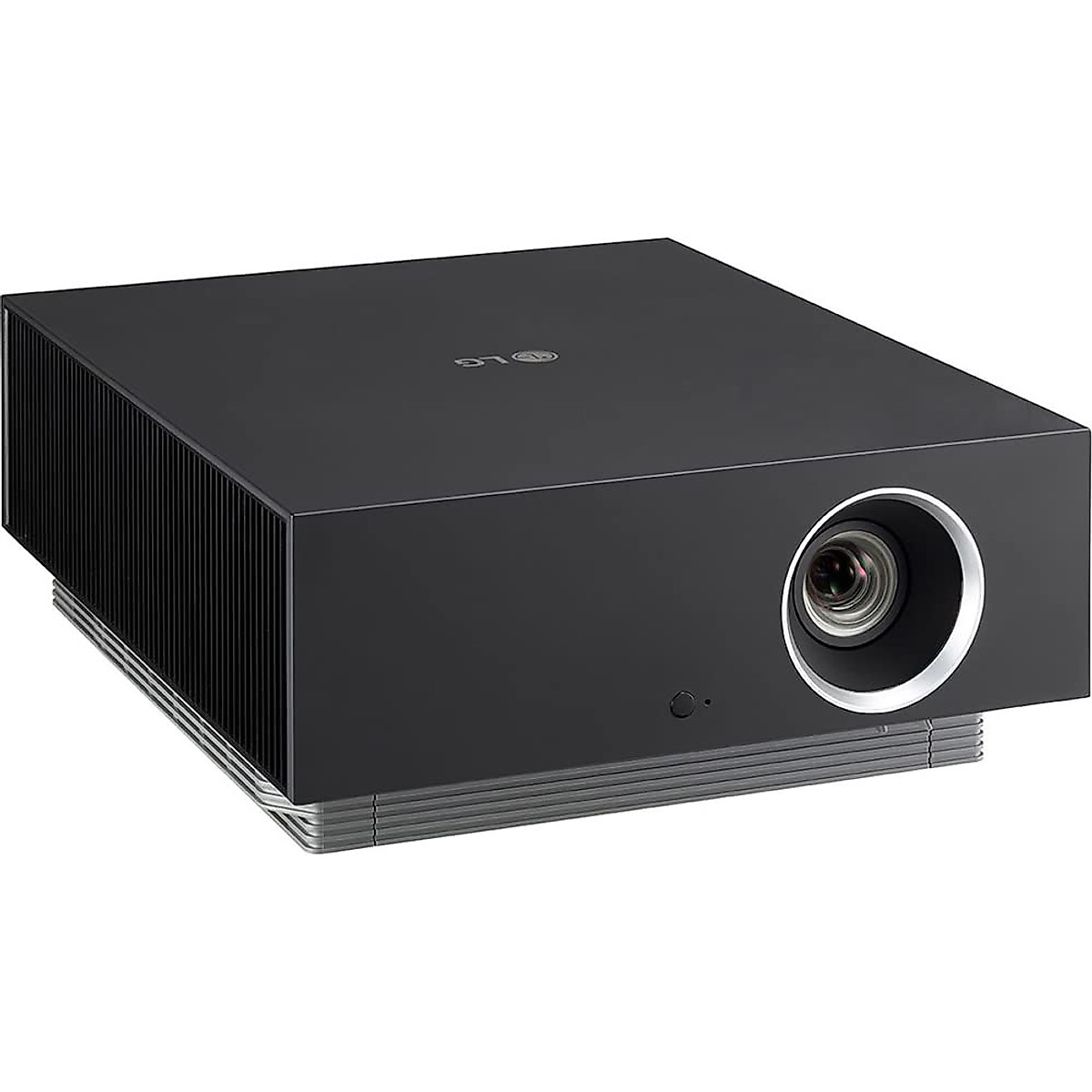 LG AU810PB 4K UHD 3840x2160 Smart Dual Laser CineBeam Projector Bundle with Premium 4 YR CPS Enhanced Protection Pack, Minolta 120" Screen, 2X Deco Gear HDMI Cable and Microfiber Cloth