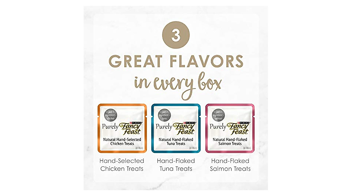 Purina Fancy Feast Natural Cat Treats Variety Pack – Purely Natural Snacks