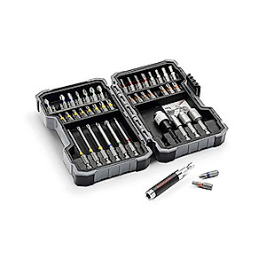 Bosch Professional 43 - Piece Screwdriver Bit and Nutsetter Set (Drill Accessories), Colour Coded, Variety Pack
