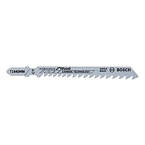 Bosch Professional 2608665071 3 Blades T 144 DHM Endurance (Wood, Accessories for jigsaws)