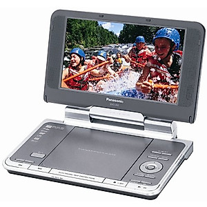 Panasonic DVD-LS82 8.5-Inch Portable DVD Player with Headrest Kit