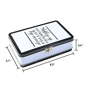 DAHO Metal Pencil Box, Follow Your Heart