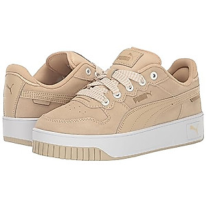 PUMA Womens Carina Street Sneaker, Thick LACE Granola-Granola, 9
