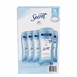 Secret Invisible Solid Deodorant, Powder Fresh (2.6 oz, 5 pk.)