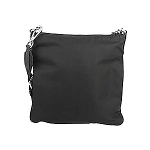 Prada Unisex Medium Black Tessuto Nylon Messenger Crossbody Handbag