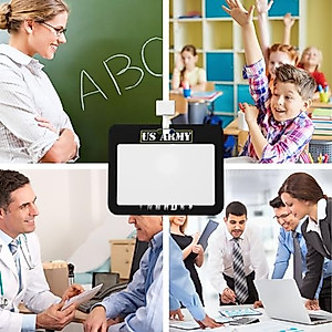 Army Retired Flag Durable Hanging Rope Card Badge Holder Suitable All Occasions1