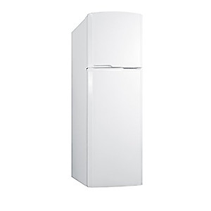 Summit FF946WLHD 8.8 cu.ft. Frost-Free Refrigerator-Freezer with Left Hinge Door In Slim 22" Width for Small Kitchens, White