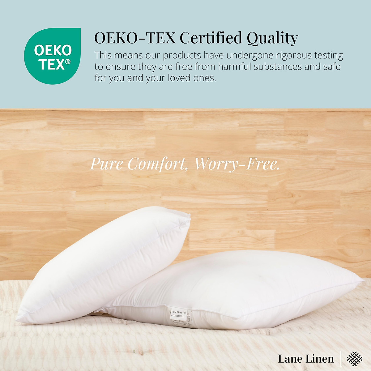 18x18 Pillow Inserts Pack of 4 - White Throw Pillows, Throw Pillow Inserts for Decorative Pillow Covers, Throw Pillows for Bed, Couch Pillows for Living Room, Throw Pillows for Couch, Fluffy Pillows