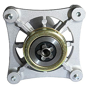 KOOTANS Spindle Assembly Fit for Husqvarna 587819701 532187281 587820301 587125401 532187292 532192870 532187281 539112057 Yth22v46 YT3000ds, Ariens 21546238 21549012 and 42" 46" 48" 54" Mower Deck