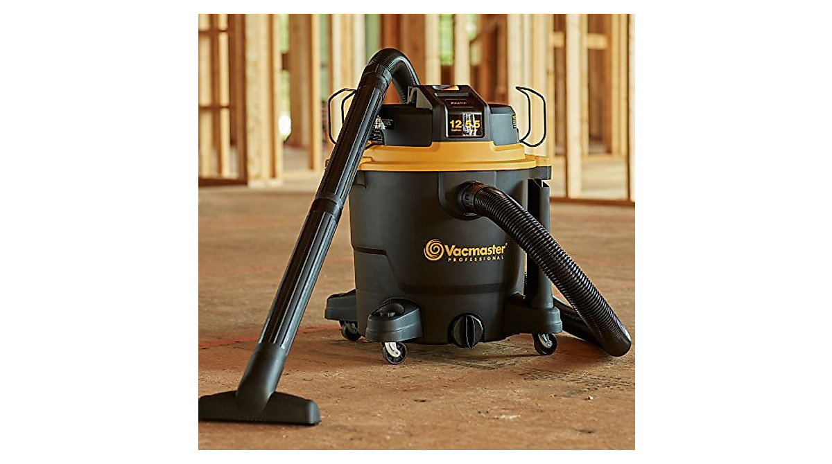 Vacmaster Beast Series Wet Dry Vac - 12 Gallon, 5.5 HP Powerful Vacuum
