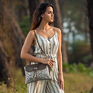 Myra Bag Ivy Small Crossbody Grey