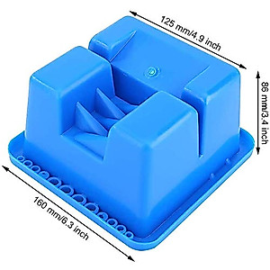 Artist Brush Washer Basin Multifunction Paint Brush Tub with Brush Holder Easy Paint Brush Cleaning and Drying