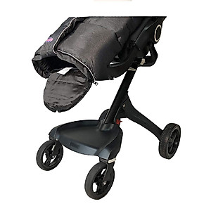 Waterproof Winter Universal Stroller Bunting Bag Toddler,Width Adjustable Stroller Blanket Fits Baby Growth