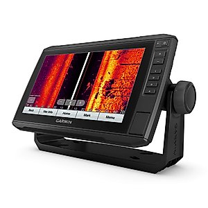 "Garmin ECHOMAP UHD 93sv with GT56UHD-TM Transducer, 9"" Keyed-Assist Touchscreen Chartplotter with U.S. LakeVü g3 and Added High-Def Scanning Sonar" (010-02523-01)