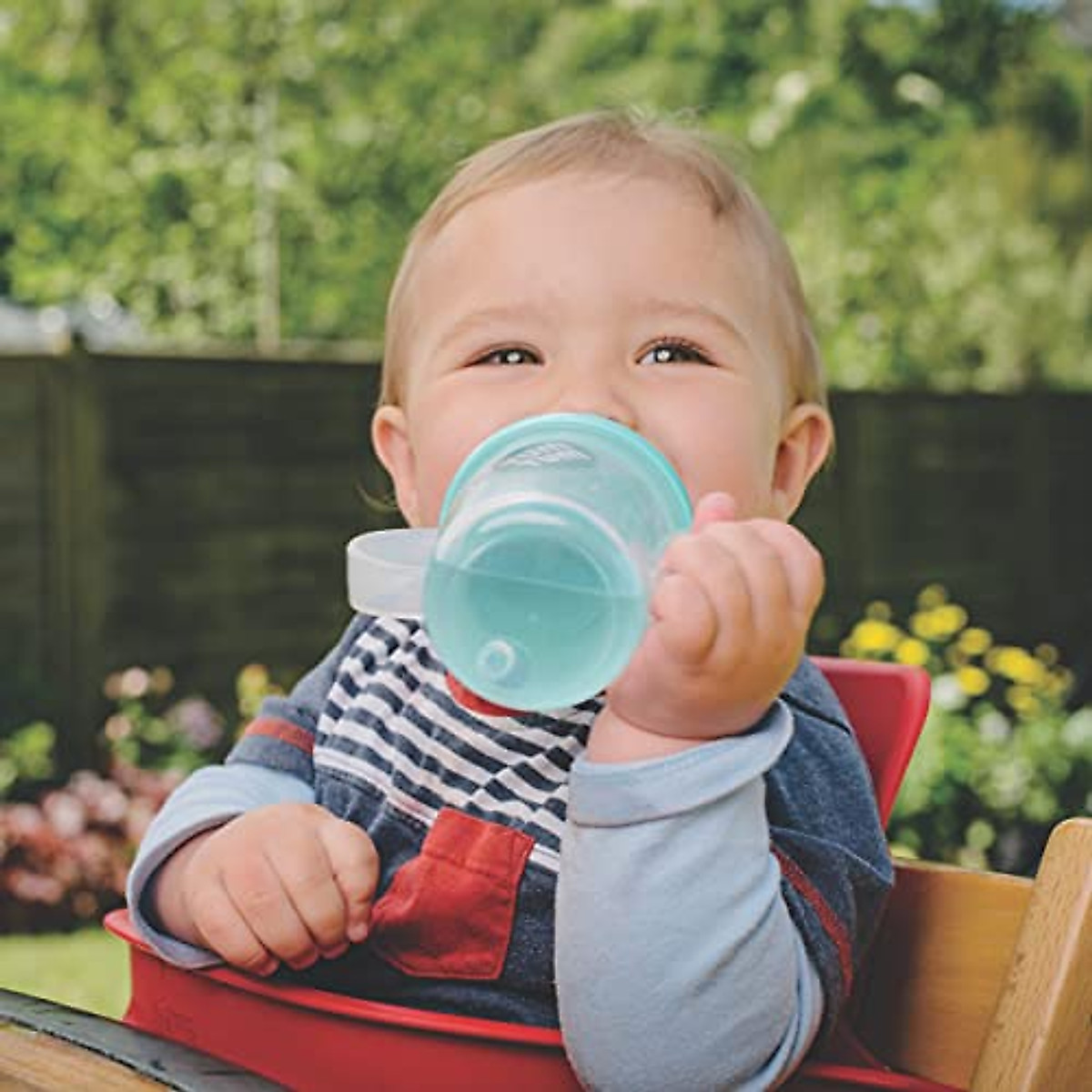 TUM TUM Tippy Up Free Flow Sippy Cup (No Valve), Sippy Cup for Toddlers, 200ml, BPA Free (Boris Bear)