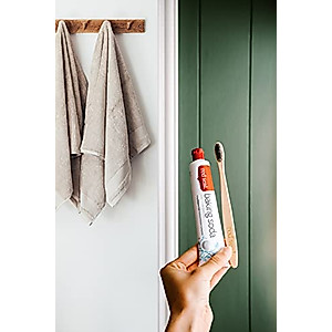 Red Seal Baking Soda Toothpaste – Neutralizes Plaque Acids, Nourishes, Protects Teeth & Gum Health Naturally & Cleans for Visibly Brighter Smile 3.5oz