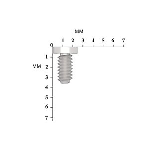 Silver Laptop Screws M1.6x3mm Notebook 1.6x3mm Wafer Head M1.6 Screw-Pack of 100