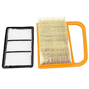 Air Filters Set for TS410 TS420 Concrete Cutoff Chop Saw Parts Replace Kit with Air Filter Fuel Filter Line Fuel Filter and Primer Bulb Auxiliary Filter Spark Plug Service Kit