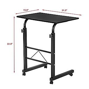 XBWEI Computer Desk Black Desktop Black Tube Rack Vertical Desk Adjustable Height Activity Desk Direct Selling Wholesale