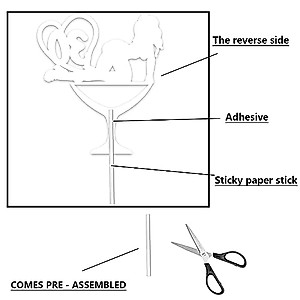 Glitter Crazy Girl 30 Cake Topper Let’s Glow Crazy Party Theme Decoration Supplies Women Girls Happy Birthday 30th Anniversary Party Decor Supplies