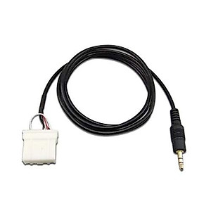 Goliton AUX 3.5mm Cable Replacment Connect MP3 Phone Audio Compatible with Mazda 2006+ Car Player (2 Meter / 80 Inch Long)