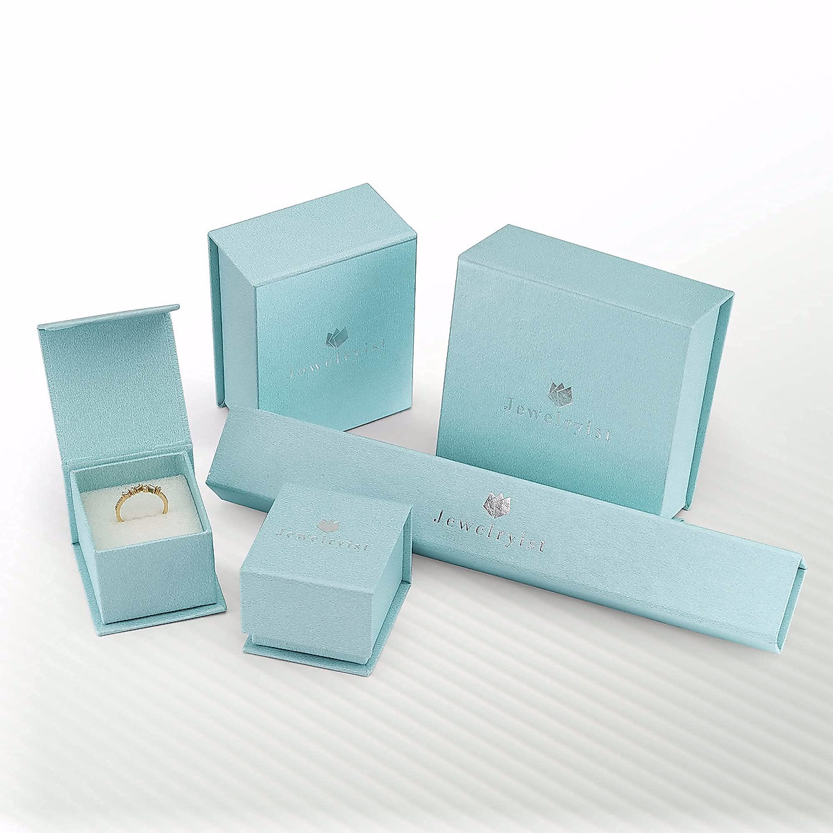 Jewelryist 14k Yellow Solid Gold Endless Huggie Hoop Sleeper Earrings for Women