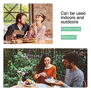 FDW Heavy Duty Outdoor Dining Table Metal Kitchen Table Metal Table 31 x 31 Inches Bar Coffee Table Home Restaurant Wood Top Table Patio Dining Table Indoor Outdoor Metal Base Table, Bronze