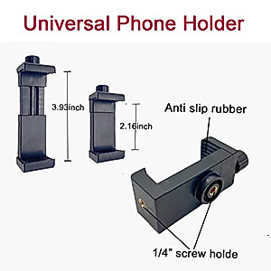 WLPREOE Phone Chest Mount Head Mount Kit, Phone Chest Harness Head Strap for Filming Video, POV/VLOG,Cell Phone Clip Compatible with iPhone 14 13 12 11 Pro Max Plus,Samsung and 4 to 7 inch Phones