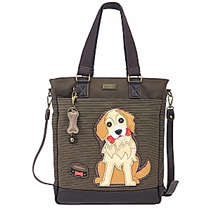 Chala Golden Retriever Work Tote Shoulder Bag - Dog Lovers Gifts