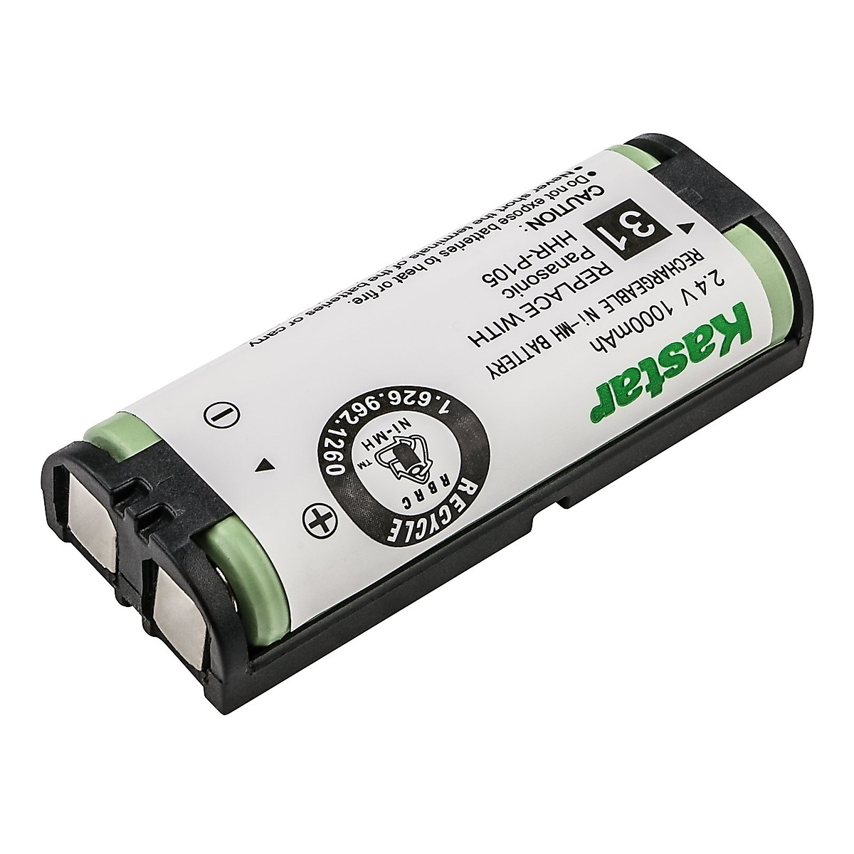 Kastar Battery Replacement for BT1009 Battery, DKT2404-DECT, Muraphone HHRP105 KXFG2451, NEC DTERM DH-8R1 DTL-8R-1 730095 730643, PHILIPS SJB4191, UNIDEN BBTG0658001 BT1009 EXP10000