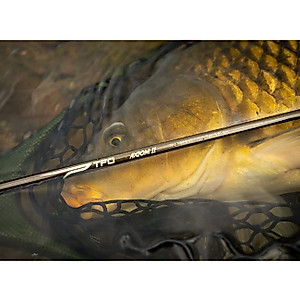 Temple Fork Outfitters Fast Action Freshwater Saltwater High Performance Cork Handle 4 Pieces 9'0" Axiom II Fly Fishing Rod with Case, 8 wt. 9'0"
