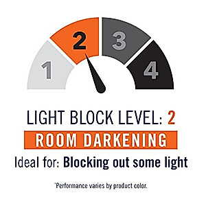 Sun Zero Kara Floral Print Energy Efficient Rod Pocket Single Curtain Panel, 54" x 84", Stone