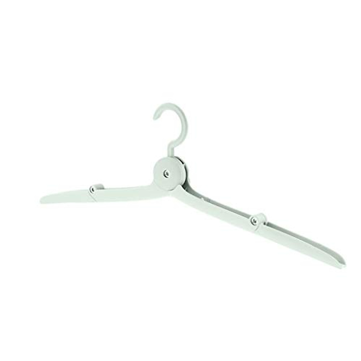 WALNUT Travel Portable Folding Hanger Multi-Functional Travel Hanger Camping Travel Clothing Drying Cloth Hangers Storage (Color : Gray)