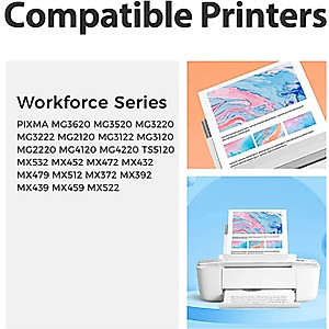 OA100 240XL 241XL Remanufactured Ink Cartridges Replacement for Canon 240 XL 241 XL PG-240XL CL-241XL for PIXMA MG3620 TS5120 MX532 MG3520 MX472 MX432 (Black Tri-Color, 2-Pack)