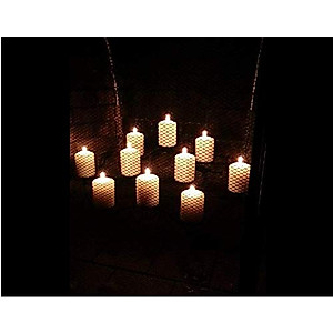 3 X 4 Inch Pillar Candles Set of 12 Bulk Event Pack Premium Wax Round Unscented Ivory Pillar Candles Wax for Wedding, Spa, Party, Birthday, Holiday, Bath, Home Decor (3x4 - Ivory)