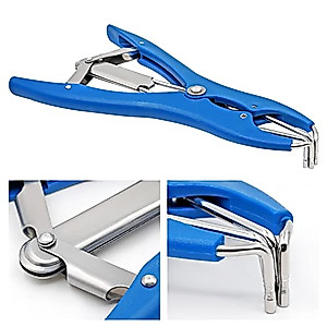 Balloon Expansion Pliers Tool Blue Stainless Steel Sequin Filling Pliers Balloon Mouth Expander DIY Tools