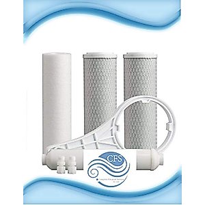 560067 Compatible Carbon Block Premium Plus Bi-Annual Filter Kit By CFS