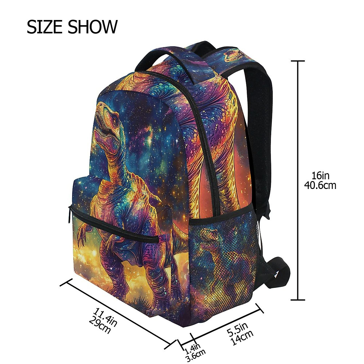 Wamika Fire Dinosaur Backpack Tyrannosaurus Dragon School Backpacks Preschool Book Bag