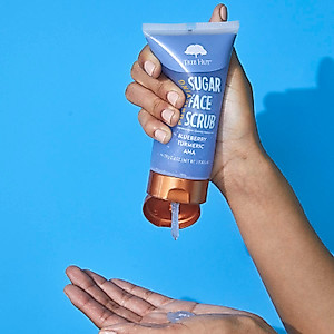 Tree Hut Blueberry & Turmeric Purifying Face Scrub | Deep Cleans Pores to Remove Dead Skin & Impurities | Alpha Hydroxy Acid | Vegan, Free of Parabens, Formaldehyde Donors, & Sulfates | 7.4 fl oz.