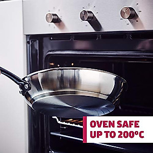 Kitchen Stories by GreenPan Healthy Ceramic Nonstick Stainless Steel Frying Pan, 8"