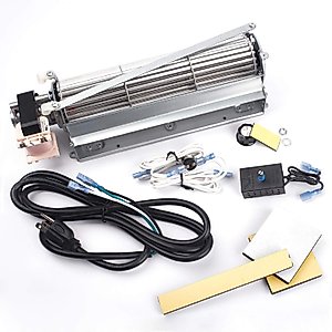 Adviace Replacement Fireplace Blower Kit for Monessen, Majestic, Martin, Vermont Castings Fireplaces, 12.5" Standard Sized BLOT Fireplace Fan Blower Kit, BLOTMC, BLOTSC, Rotom HB-RB79, R7-RB79