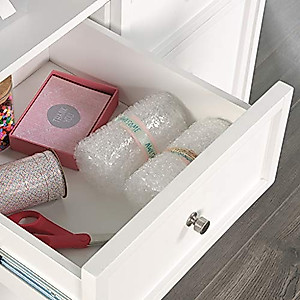 Sauder Craft Pro Series Storage Cabinet, White finish