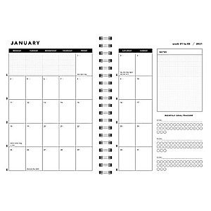 2021 Mood Tracker Planner: Understand Your Emotional Patterns; Create Healthier Mindsets; Unlock a Happier You! (Habit Tracker and Weekly Calendar)