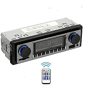 PolarLander 12V Bluetooth Car Stereo,4x45W Car Audio FM Radio, MP3 Player USB/SD/AUX Hands Free Calling with Wireless Remote Control