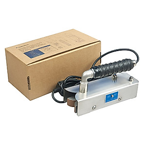 Sgpkme Continuous Hand Rotary Bag Sealer Model ROS-25 Stainless Steel Portable Directly-heated Hand Held Sealer For Industrial Bag,Cement Bag,Cowhide Bag