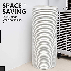 Air Conditioner Hose, Portable Exhaust Vent Hose with 5.9" Diameter, Counterclockwise AC Hose Length up to 80"