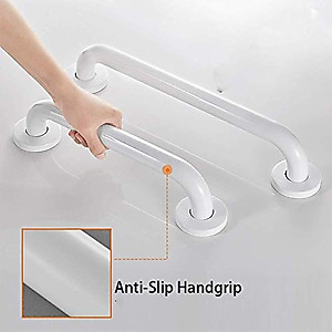 Universal Bathtub Grab bar with Non-Slip Handle, Solid Stainless Steel Shower Safety Handle for Bathtub, Toilet, Bathroom, Kitchen, Bathroom