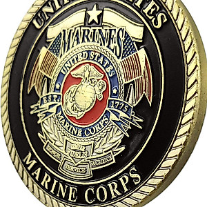 US Marine Corps Devil Dog Military Challenge Coin Gifts